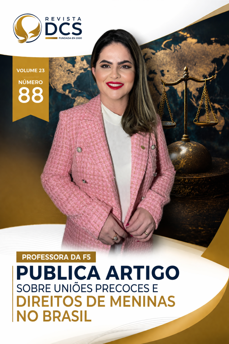 Docente do Curso de Direito da F5 publica artigo sobre uniões precoces ...
